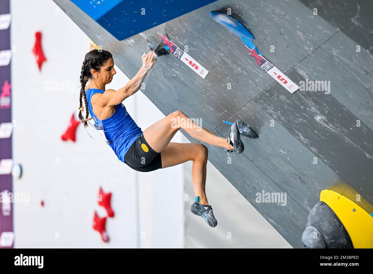 French Oriane Bertone pictured in action during the final of the women ...