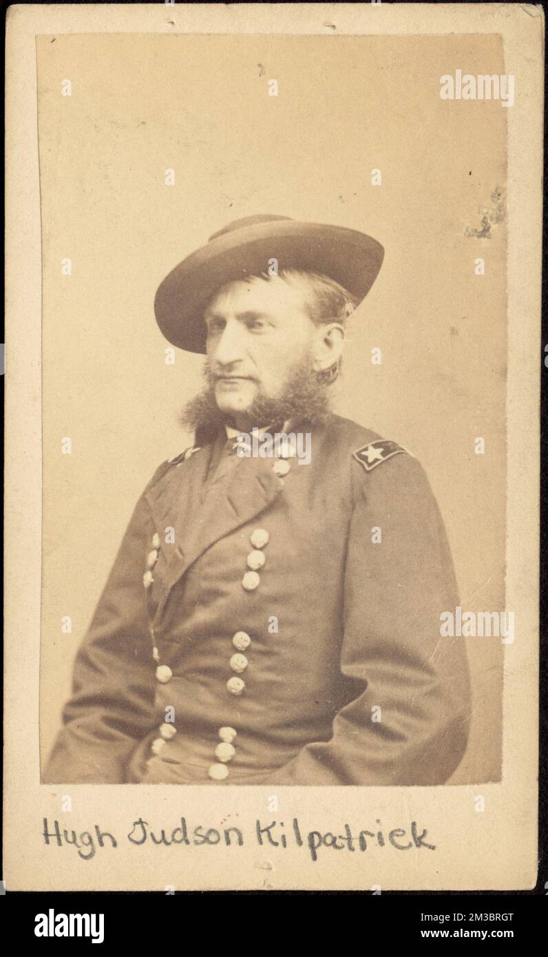 Hugh Judson Kilpatrick , Military officers, Kilpatrick, Judson, 1836 ...