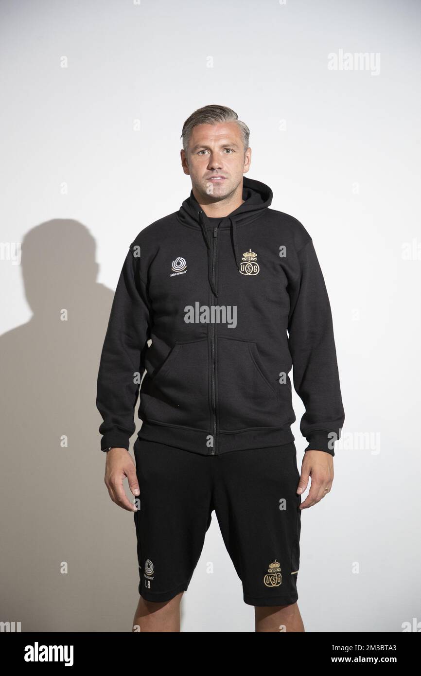 Union's goalkeeper coach Logan Bailly poses for the photographer at the ...