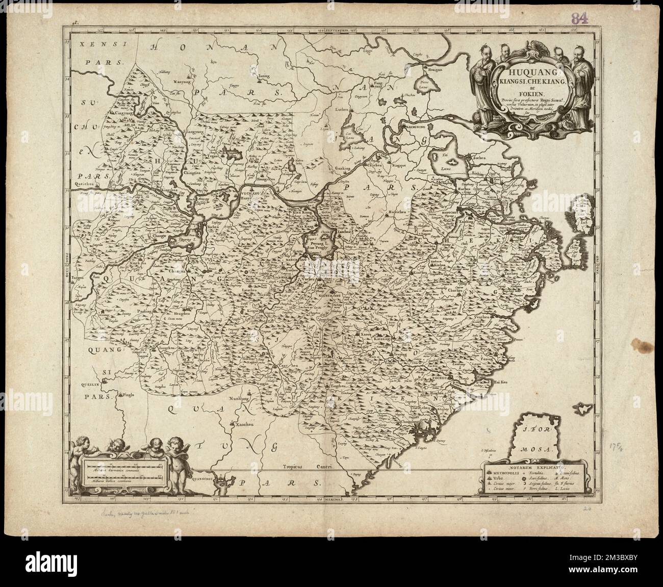Huquang, Kiangsi, Che Kiang, ac Fokien : provin: sivae praefecture ...
