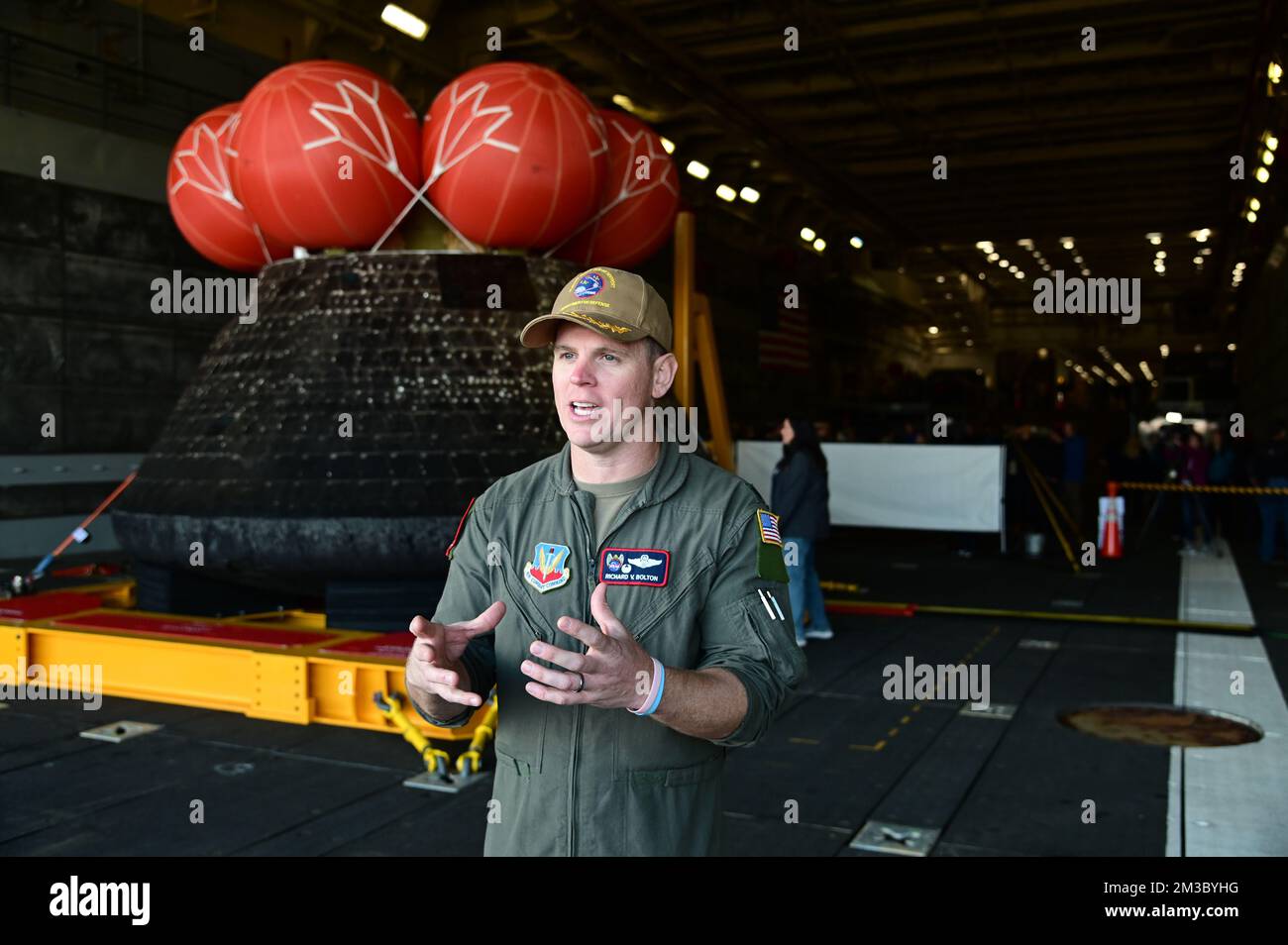 Pacific Ocean. 11th Dec, 2022. Lt. Col. Richard Bolton, 1st Air Force ...