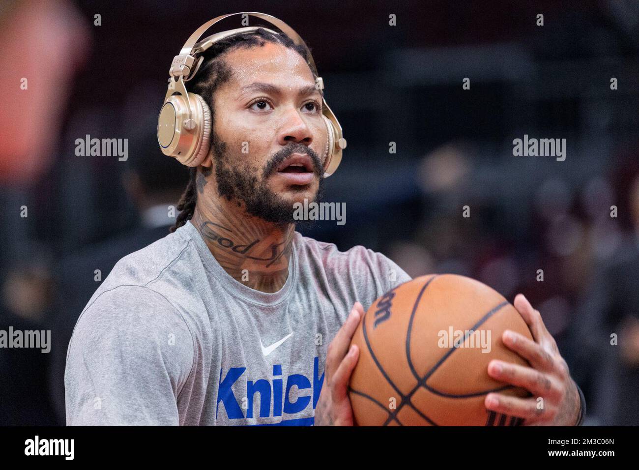 Derrick rose new york knicks hi-res stock photography and images - Alamy