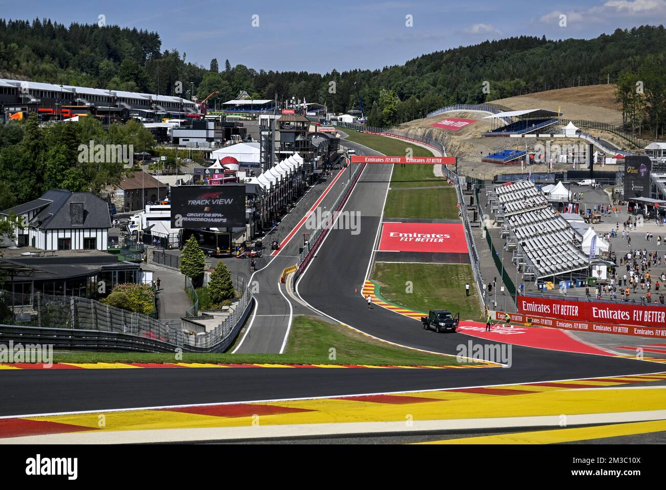 Illustration shows the raidillon during preparations ahead of this ...