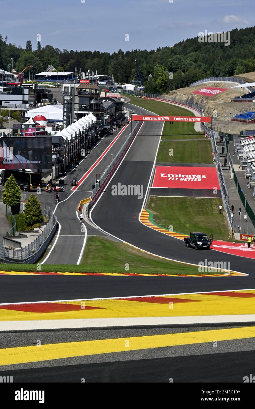 Illustration shows the raidillon during preparations ahead of this ...