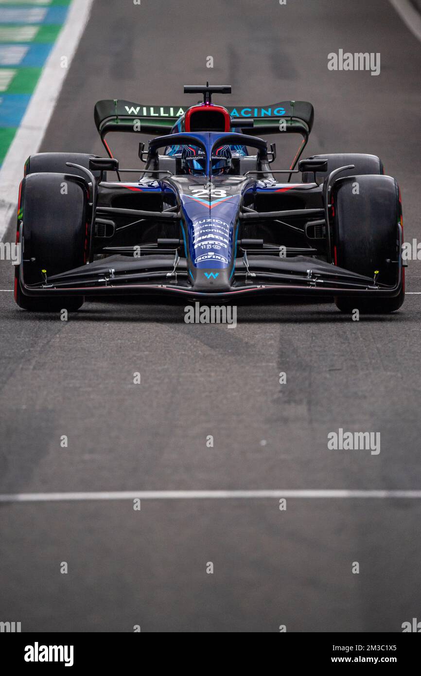 Williams Racing Thai rider Alexander Albon pictured in action during a ...