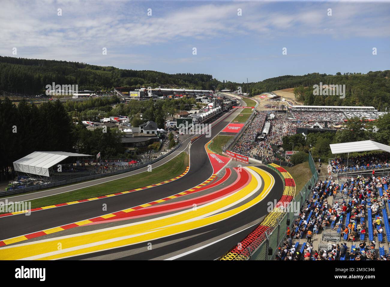 Illustration picture shows the Eau Rouge / Raidillon part of the ...