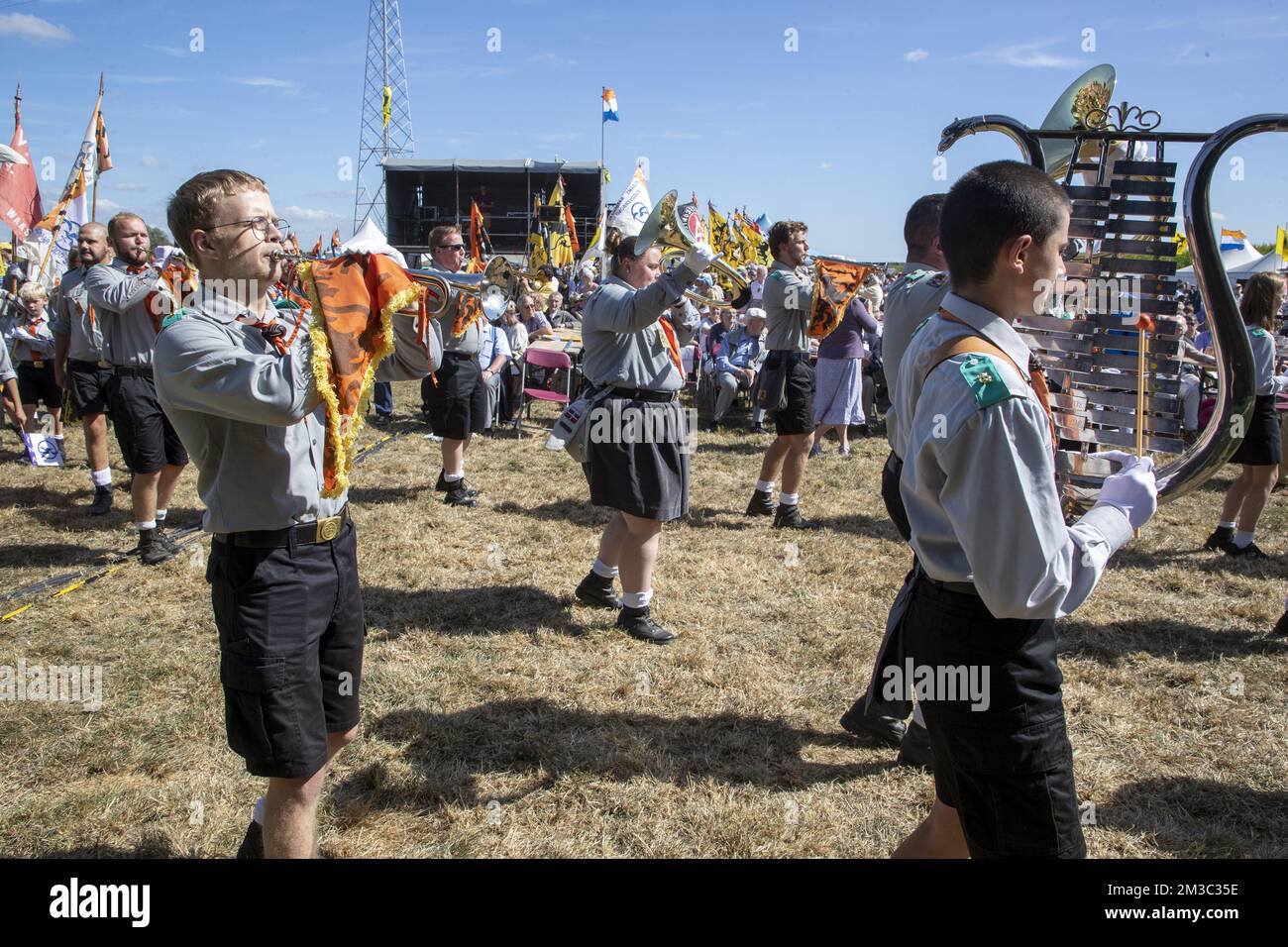 Illustration picture shows the 'IJzerwake' radical Flemish far-right ...