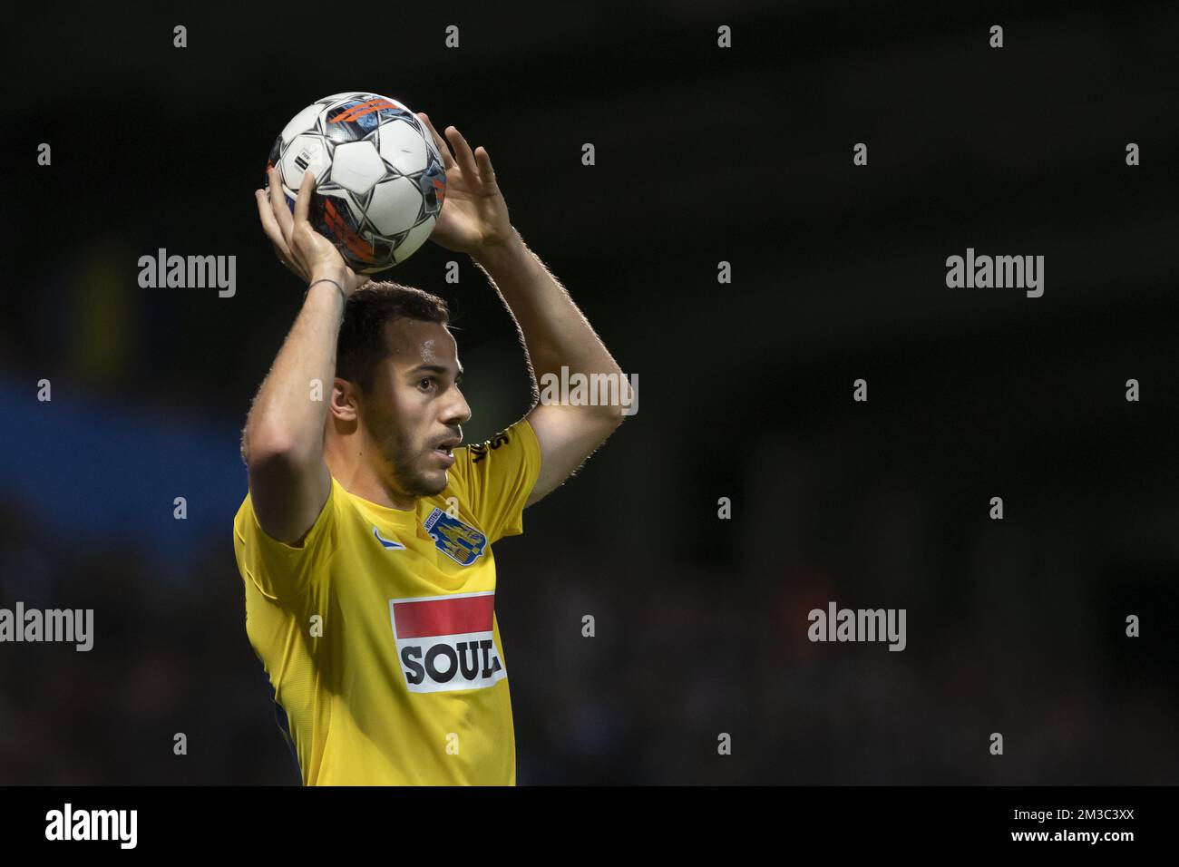 Westerlo's Edisson Jordanov pictured during a soccer match between KVC ...