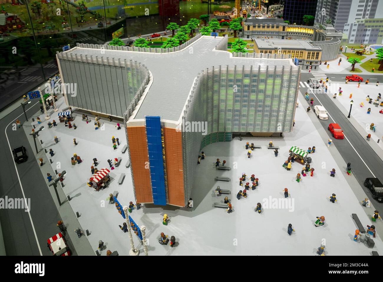 Illustration picture shows a press conference regarding the Legoland ...