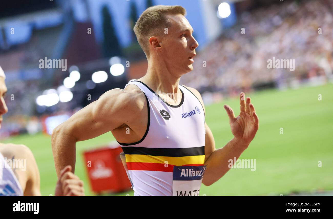 Belgian athlete Julien Watrin pictured in action during the 2022 ...