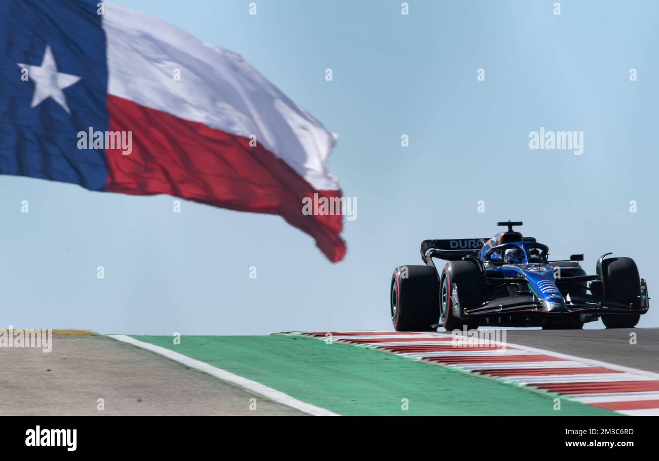 Austin, Texas, USA. 21st Oct, 2022. Williams Racing Driver 23 ...