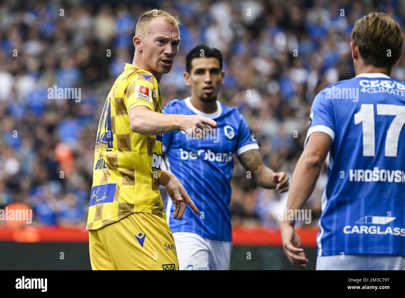 STVV's Christian Bruls pictured during a soccer match between KRC Genk ...