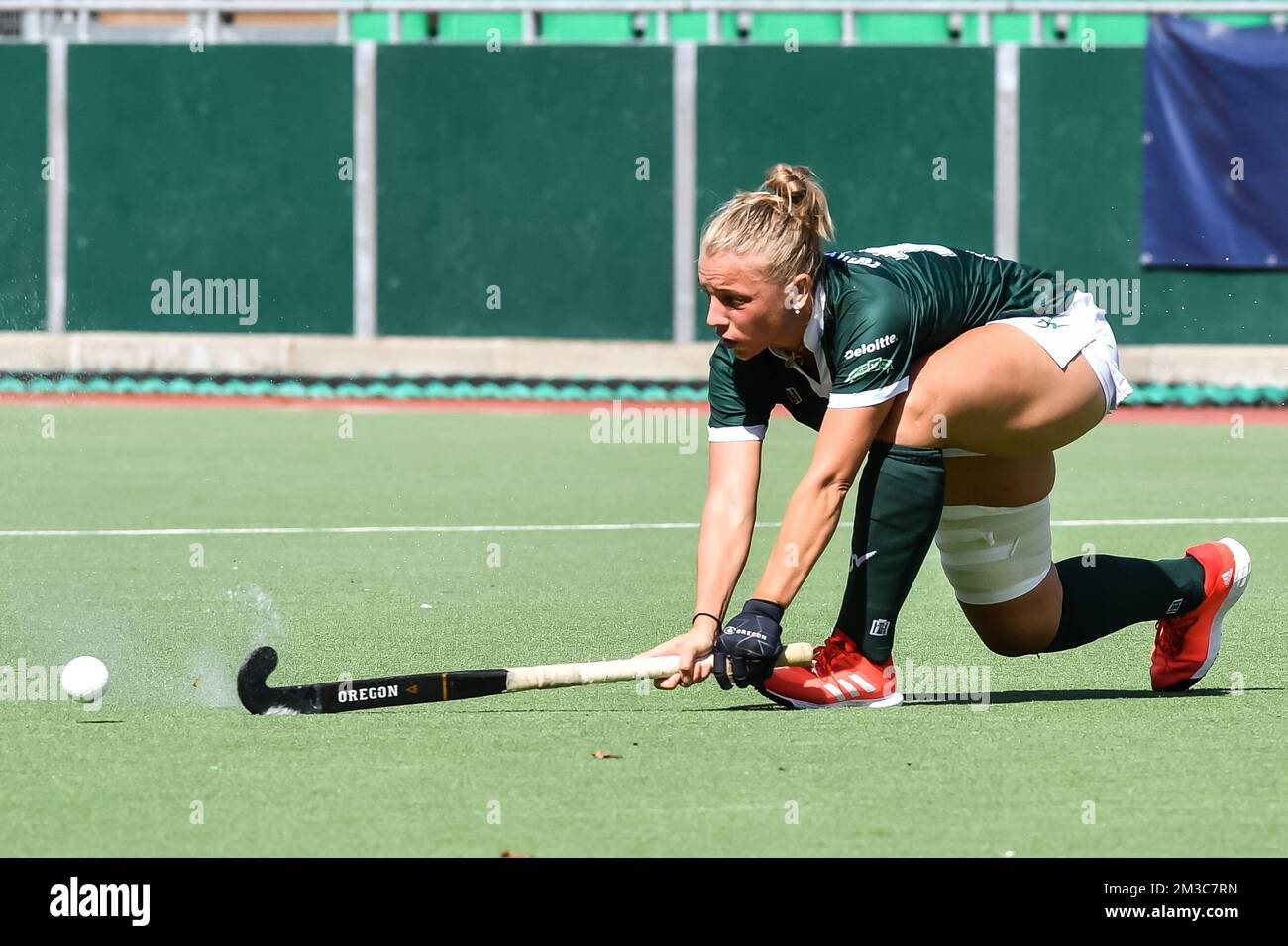 19 WatDucks' Marine Truyens pictured during a hockey game between ...
