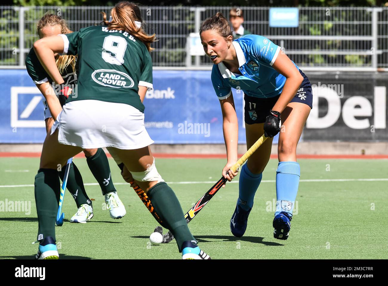 17 Braxgata's Lore Hillewaert pictured during a hockey game between ...