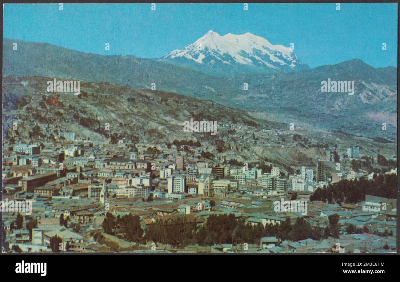 Illimani-panorámica, La Paz Bolivia , Cities & towns, Mountains ...