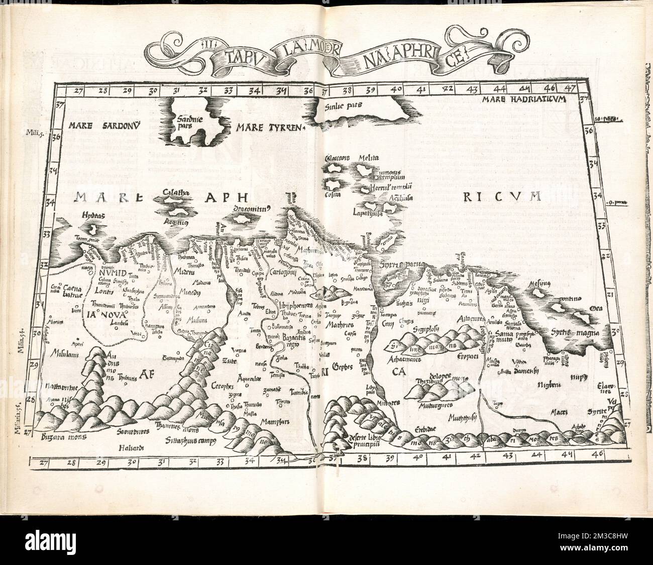 Maps of tunisia hi-res stock photography and images - Alamy