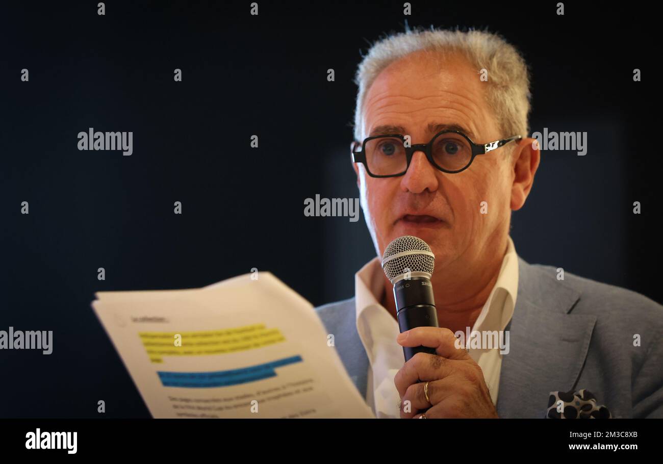 Panini CEO Thierry de Lattre du Bosqueau pictured during the ...