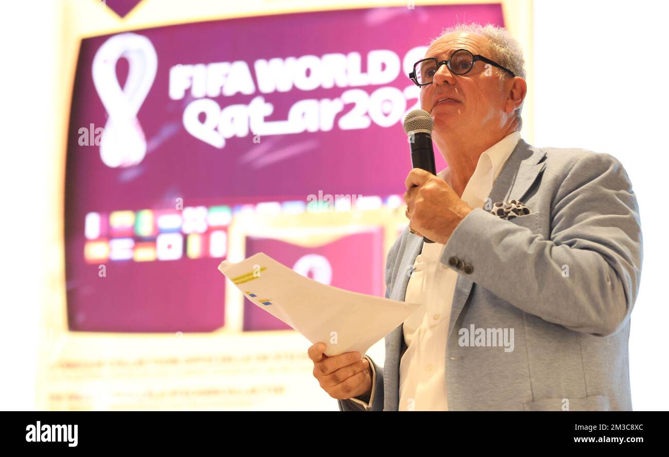 Panini CEO Thierry de Lattre du Bosqueau pictured during the ...