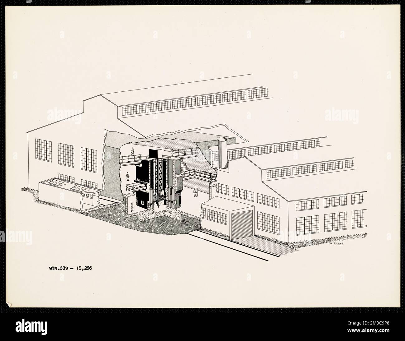 Illustration of Watertown Arsenal building , Armories, Architectural ...