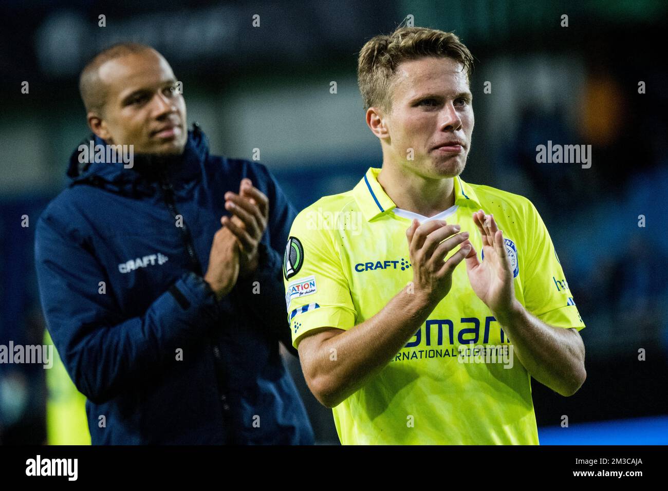 Gent's Matisse Samoise pictured after the game between Norwegian Molde ...