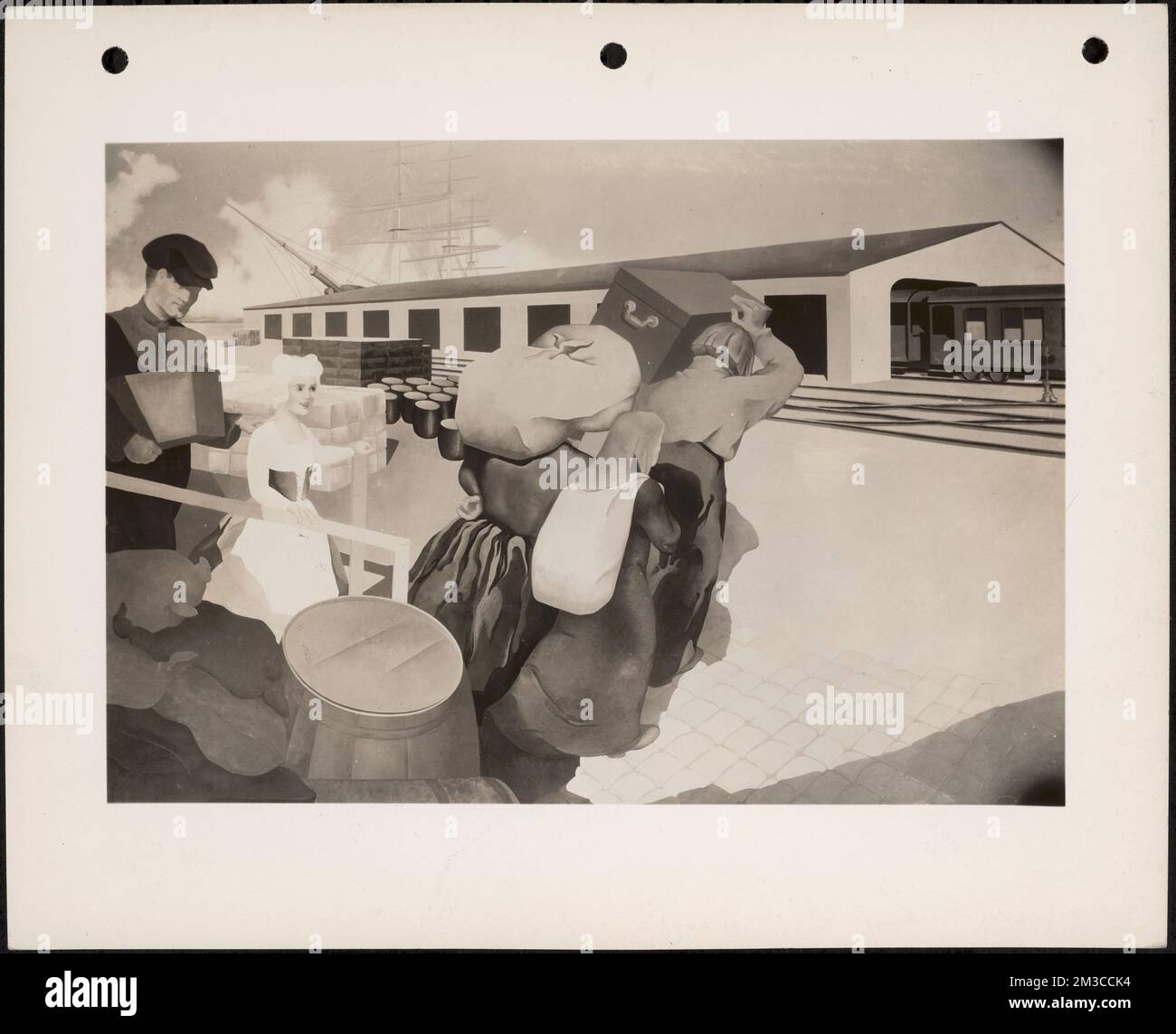 Immigrants coming to East Boston, 1840 , Immigrants, Railroad stations ...