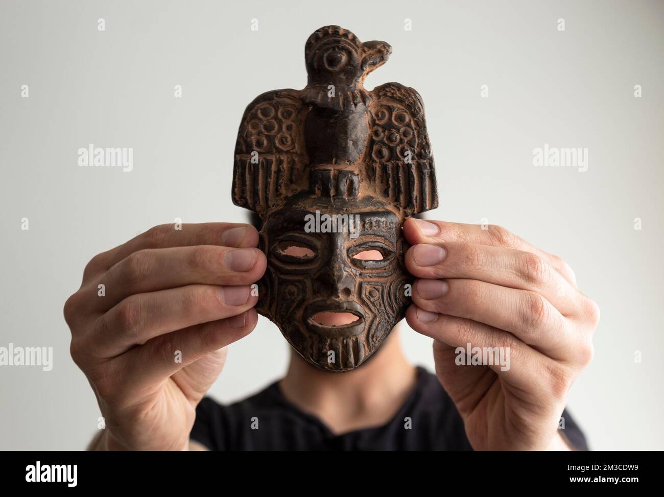 Aztec man face hi-res stock photography and images - Alamy