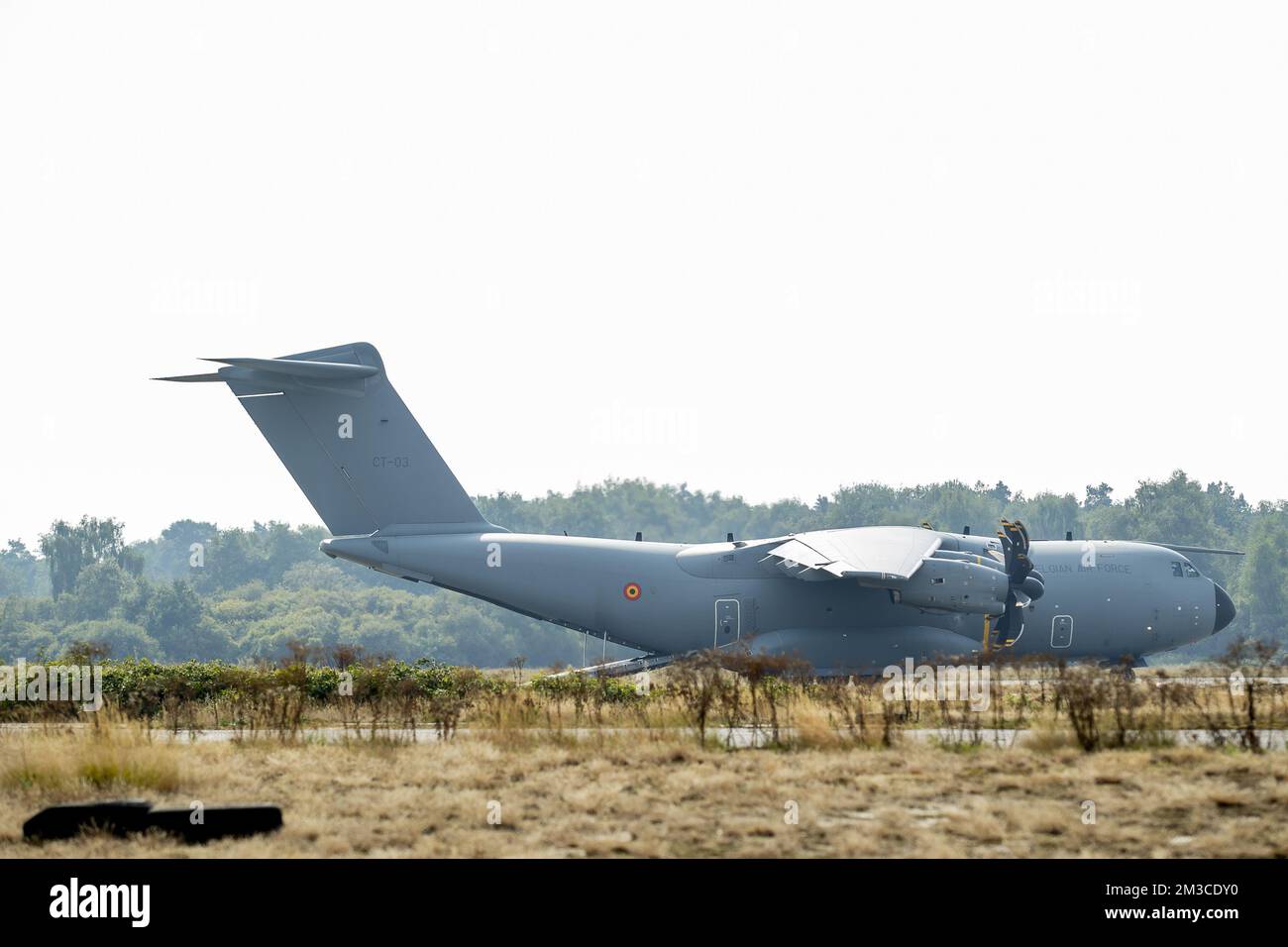 Illustration picture shows the Airbus A400M military transport aircraft ...
