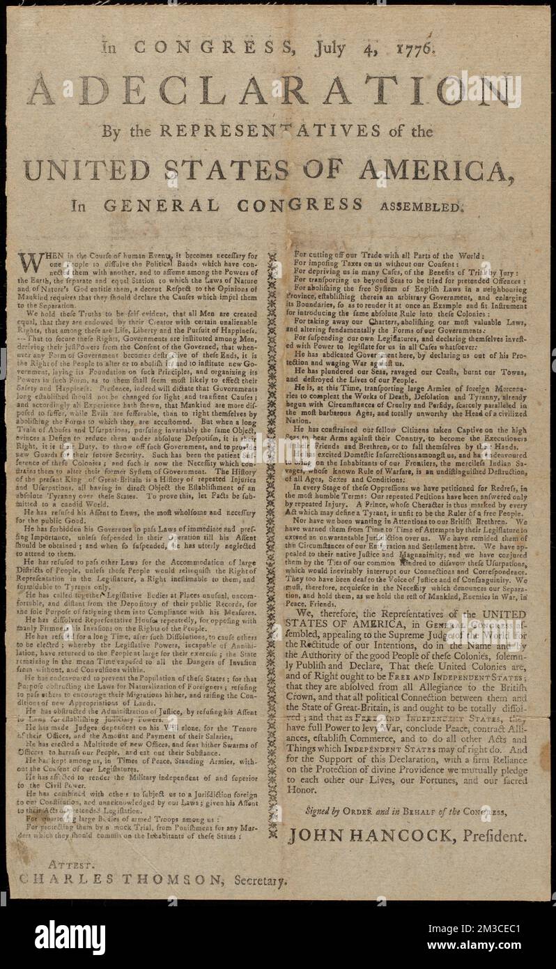 United states in congress assembled hi-res stock photography and images ...