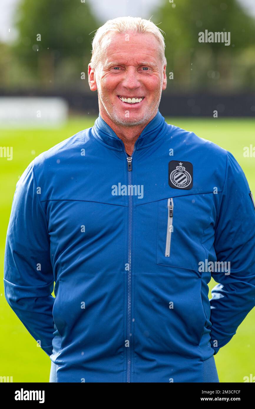 Club's material man Pascal Plovie poses for the photographer during the 2022-2023 photoshoot of ...