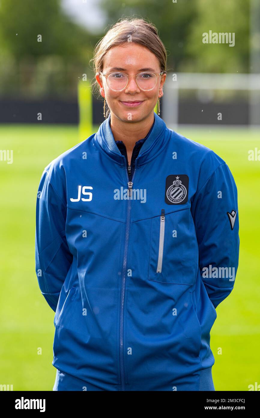 Club's Bernice Stynen poses for the photographer during the 2022-2023 ...