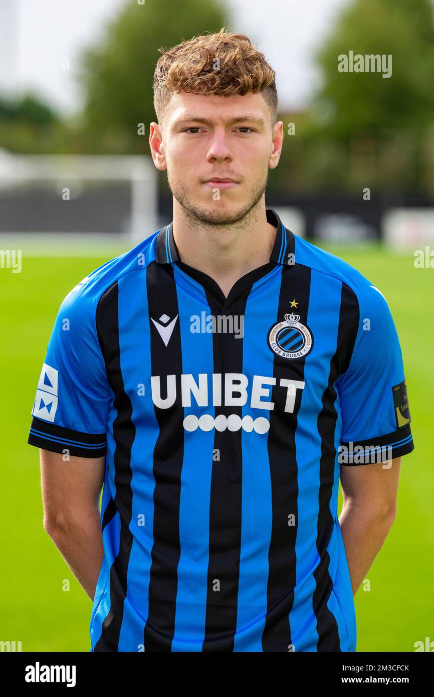 Club's Andreas Skov Olsen poses for the photographer during the 2022 ...