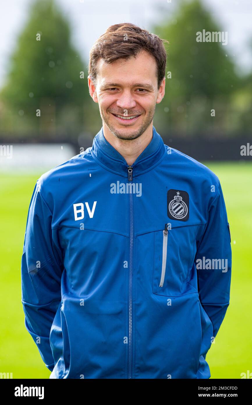 Club's doctor Bruno Vanhecke poses for the photographer during the 2022 ...