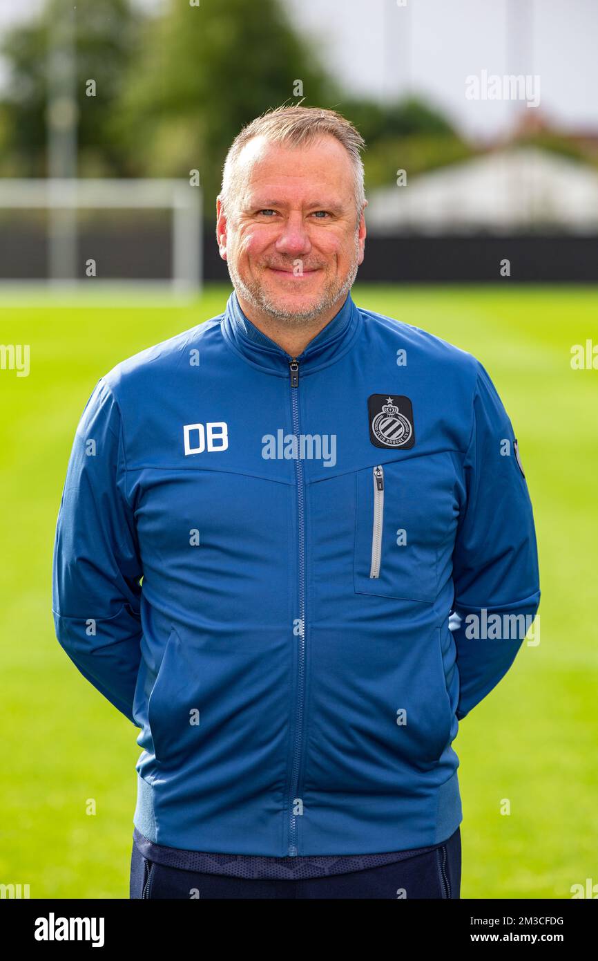 Club's medical coordinator David Bombeke poses for the photographer ...