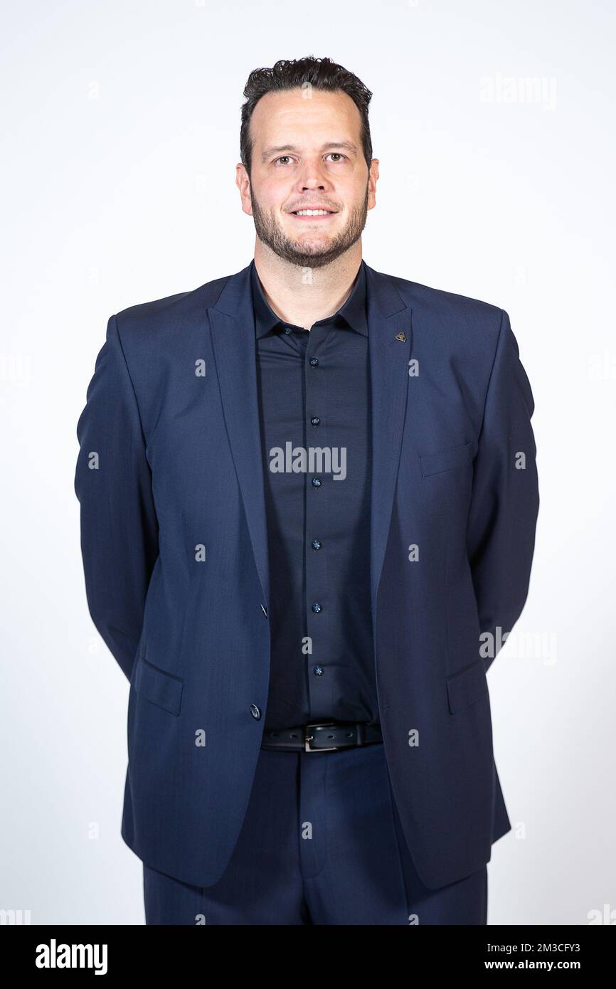 Limburg's Head coach Raymond Westphalen poses at a photoshoot of ...