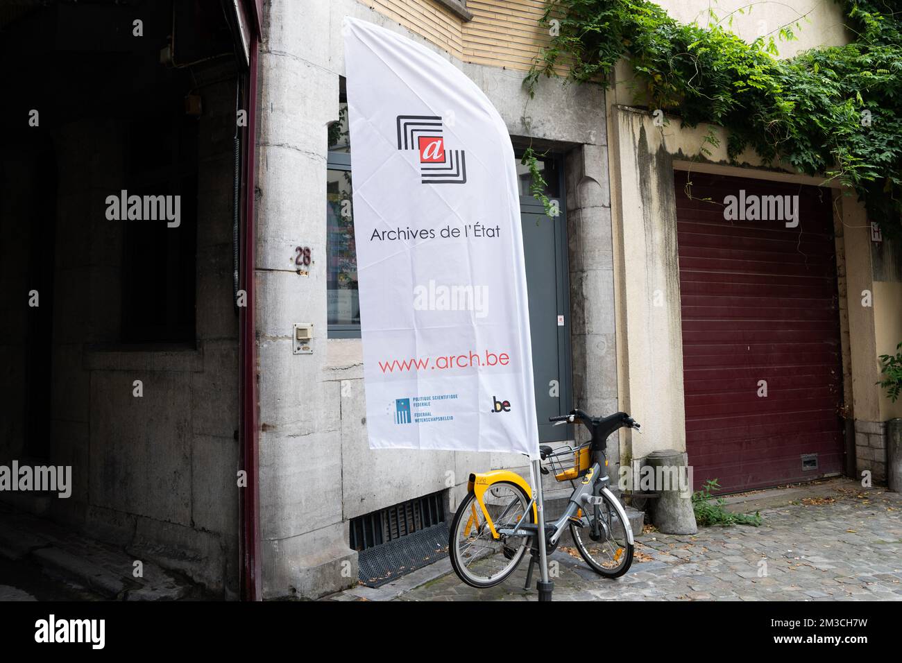 Illustration picture shows the State Archives/Algemeen Rijksarchief ...