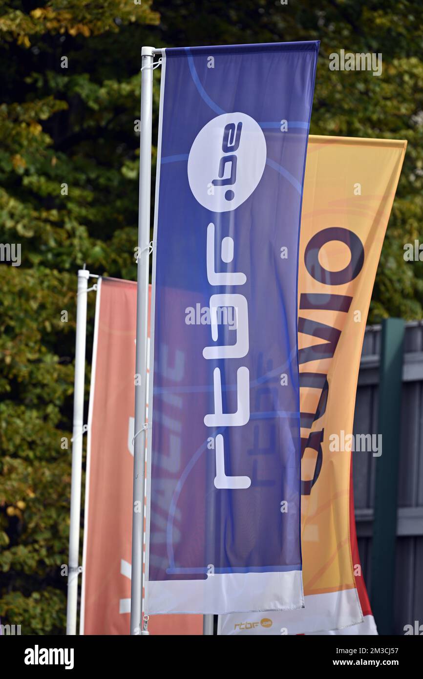 Illustration picture shows the headquarter of French speaking public ...