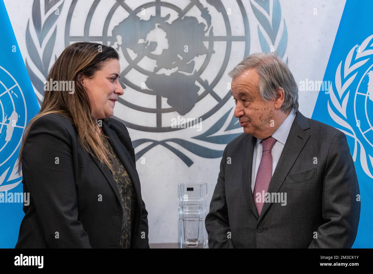 Secretary-General Antonio Guterres received PALCUS Humanitarian ...