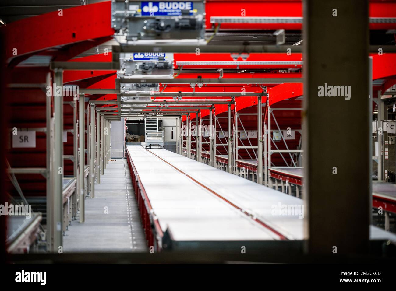 Illustration picture taken during the opening of the new hub of the ...