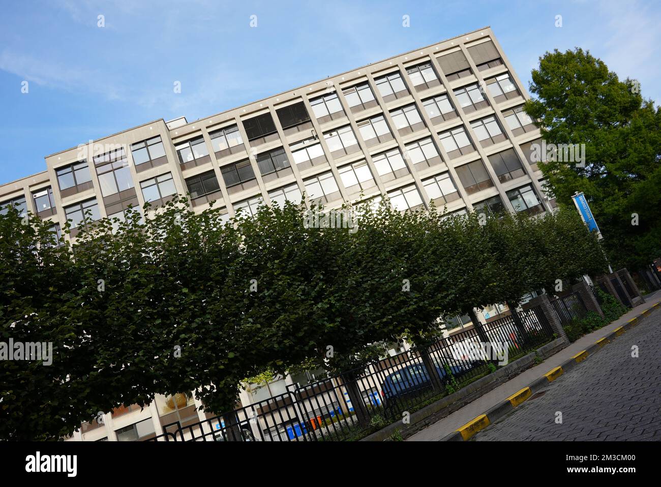 Recent undated picture shows a building of the Ghent University. On ...