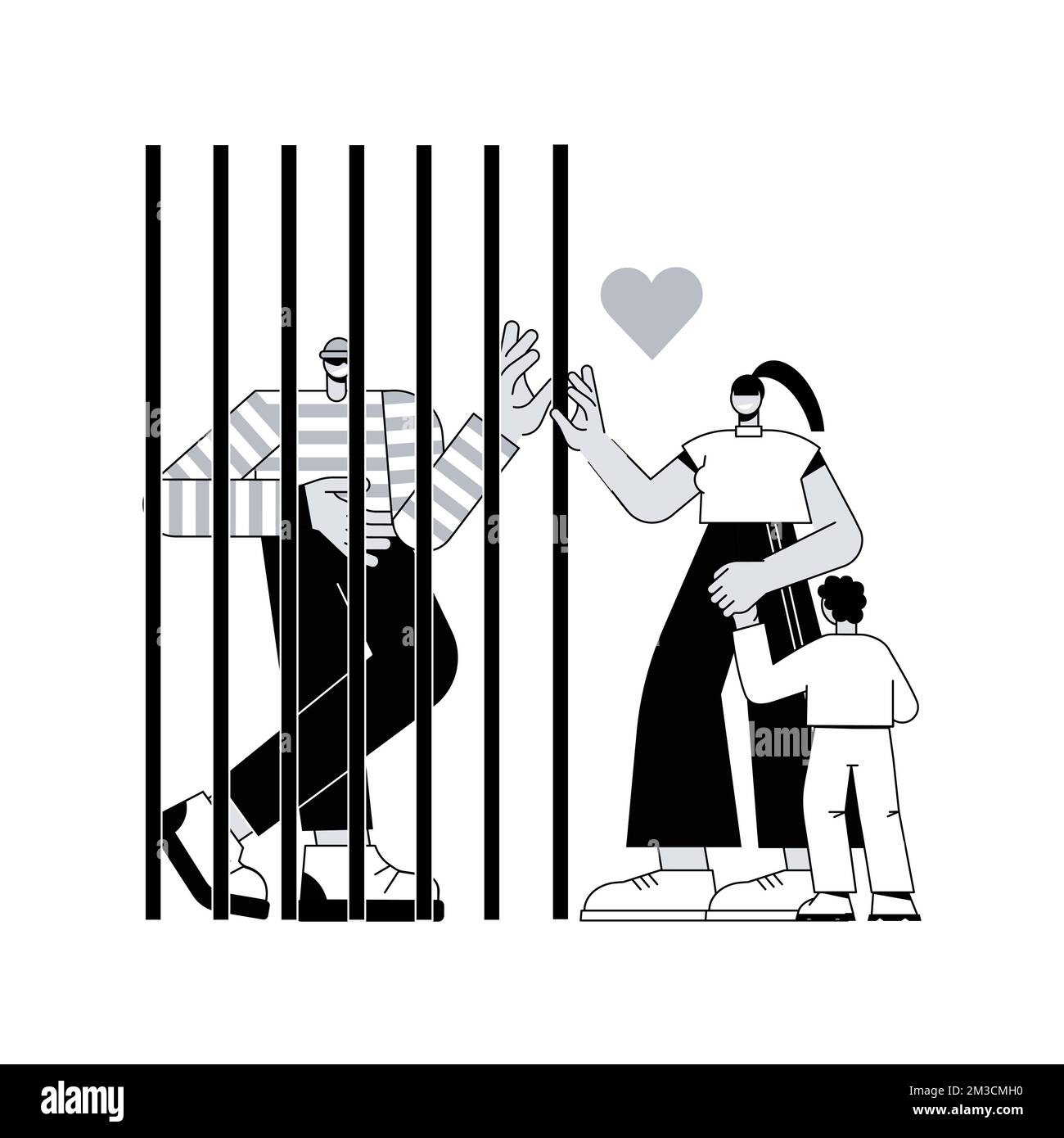 Prison visiting Cut Out Stock Images & Pictures - Alamy