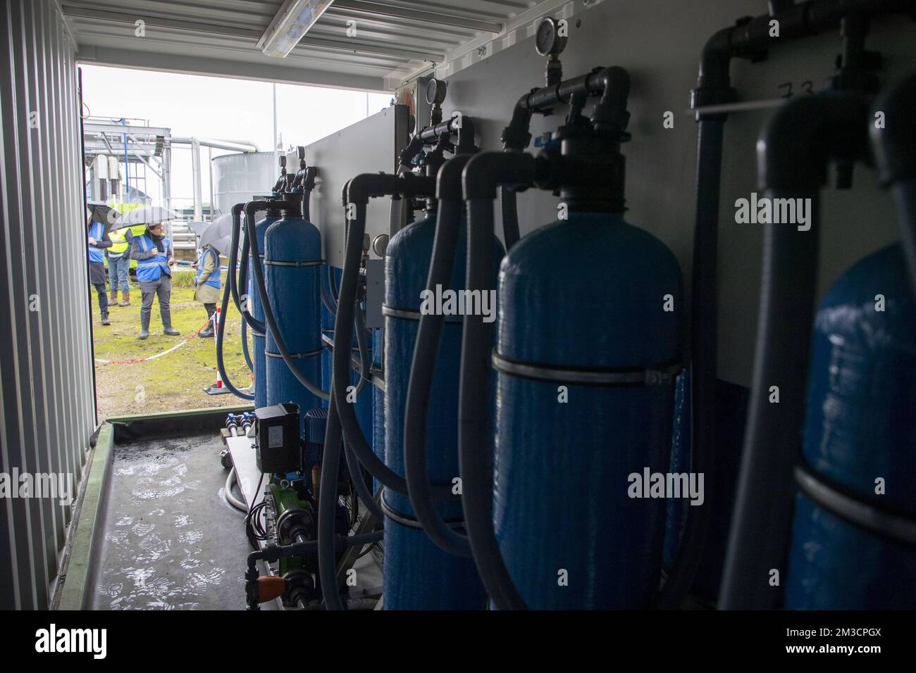 Illustration picture shows the pilot installation for effective PFAS ...