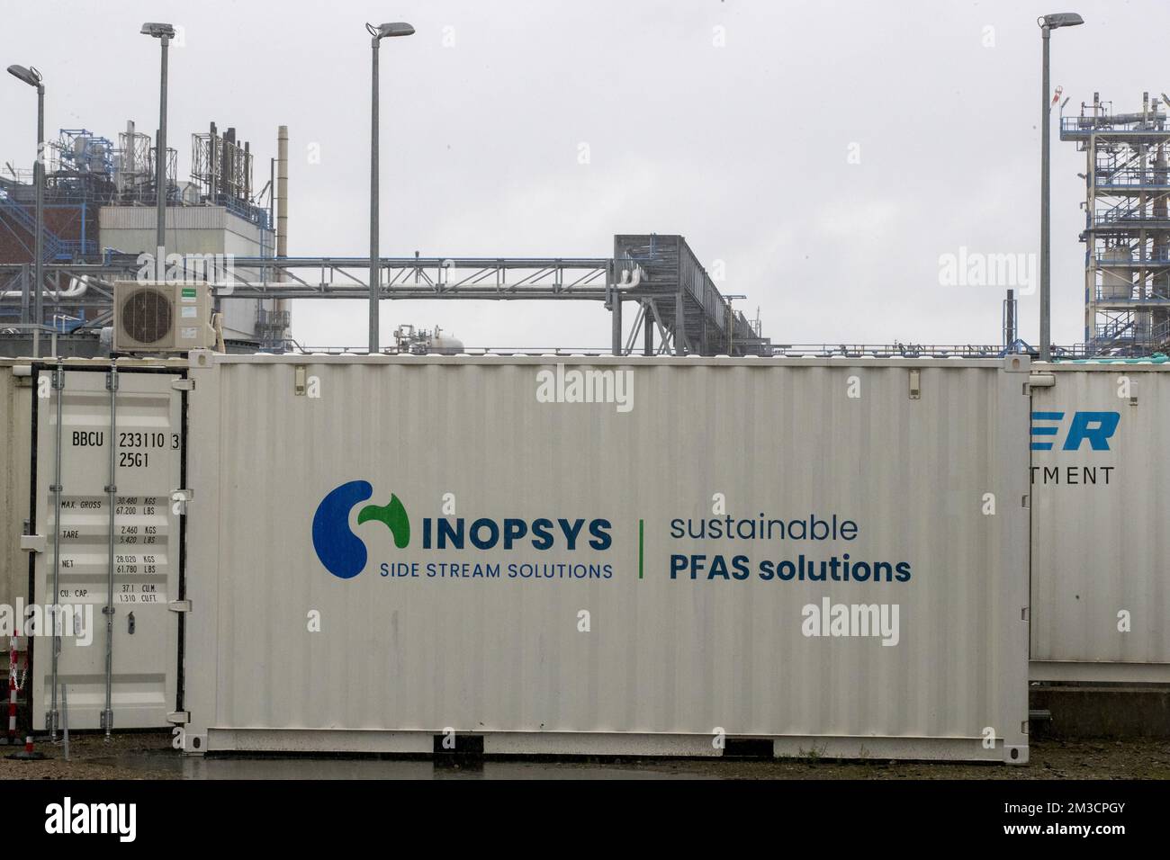 Illustration picture shows the pilot installation for effective PFAS ...