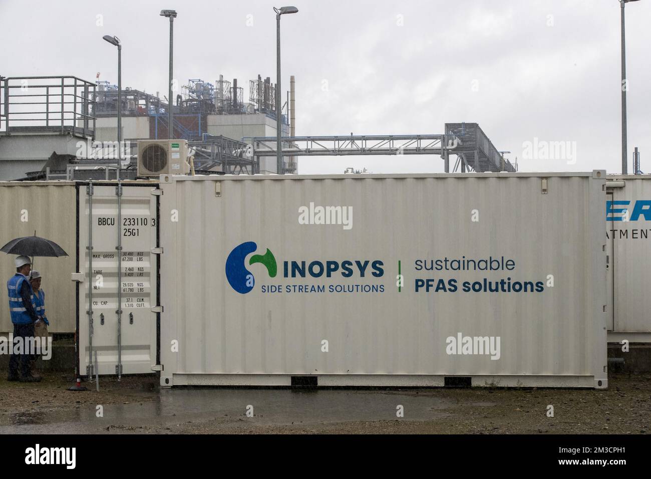 Illustration picture shows the pilot installation for effective PFAS ...