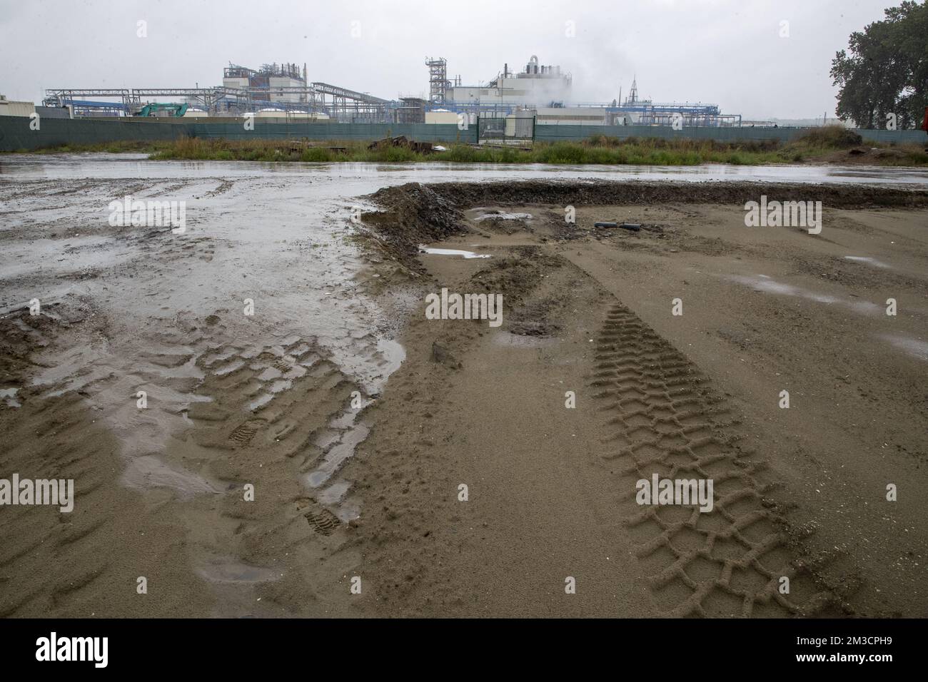 The 3M plant pictured during the pilot installation for effective PFAS ...