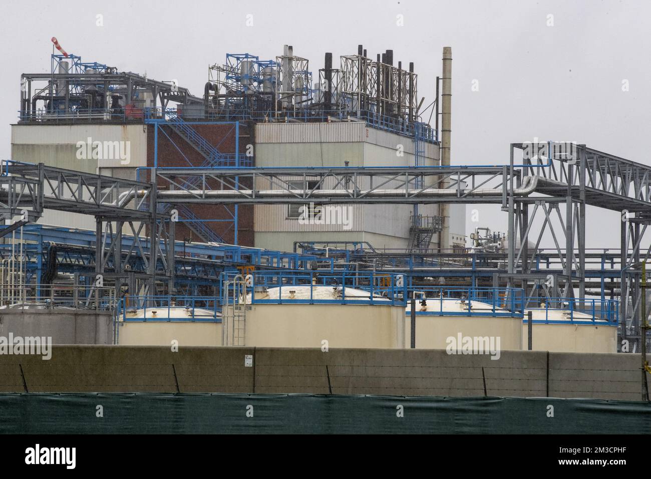 The 3M plant pictured during the pilot installation for effective PFAS ...