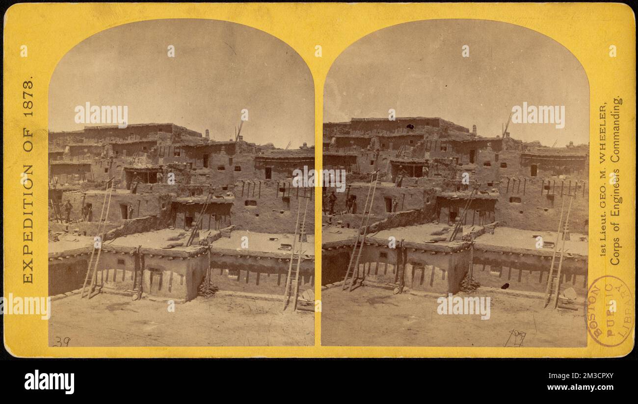 Indian pueblo of Zuni, New Mexico ,. Photographs of the American West ...