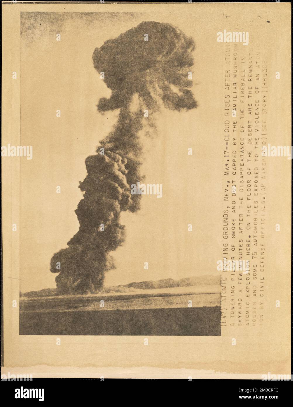 Indian Springs, Nevada , Nuclear explosions, Nuclear weapons testing ...