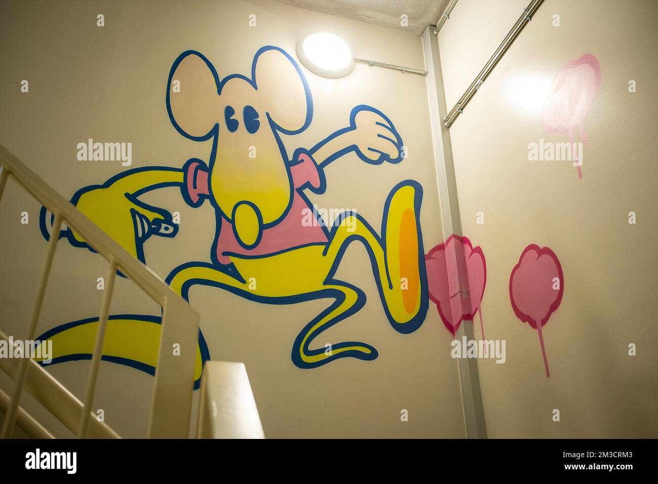 Illustration picture shows the inauguration of a new large 'prison ...