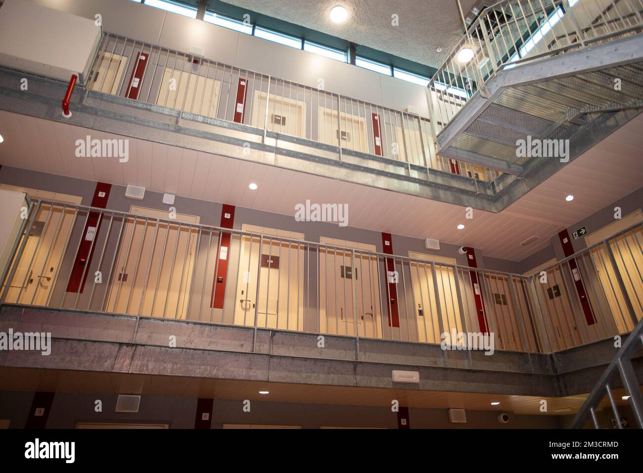 Illustration picture shows the inauguration of a new large 'prison ...