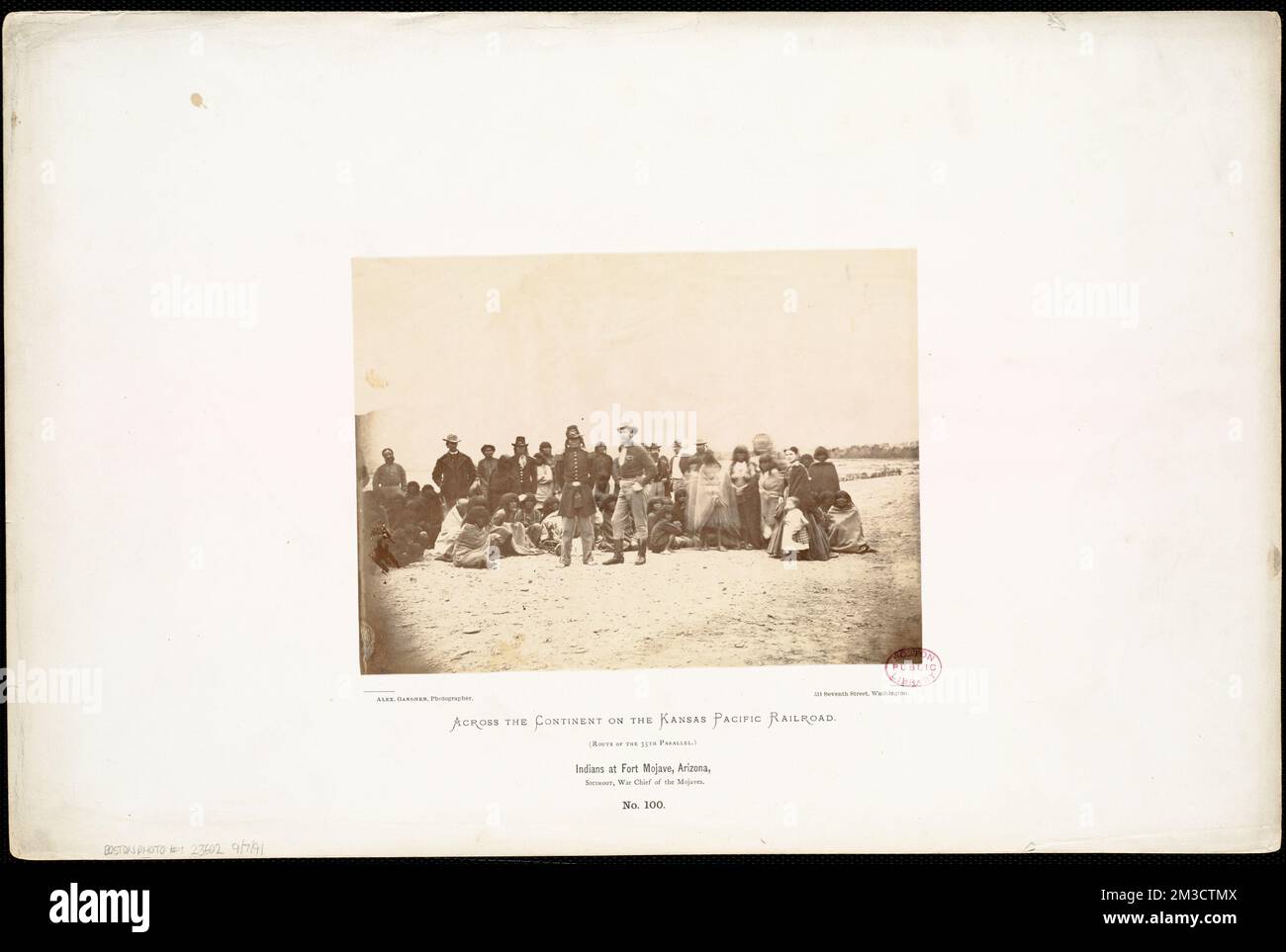 Indians at Fort Mojave, Arizona, Sicihoot, War Chief of the Mojaves ...